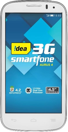 Idea launches Aurus 4 with 3G and Dual SIM for Rs 8999