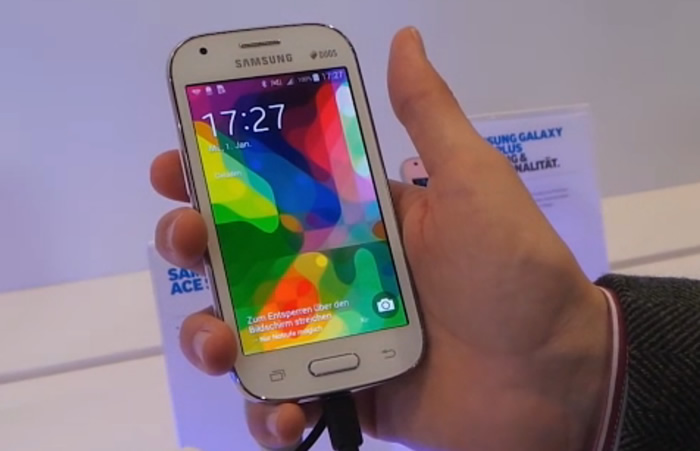 Samsung showcases Galaxy Ace Style in Germany